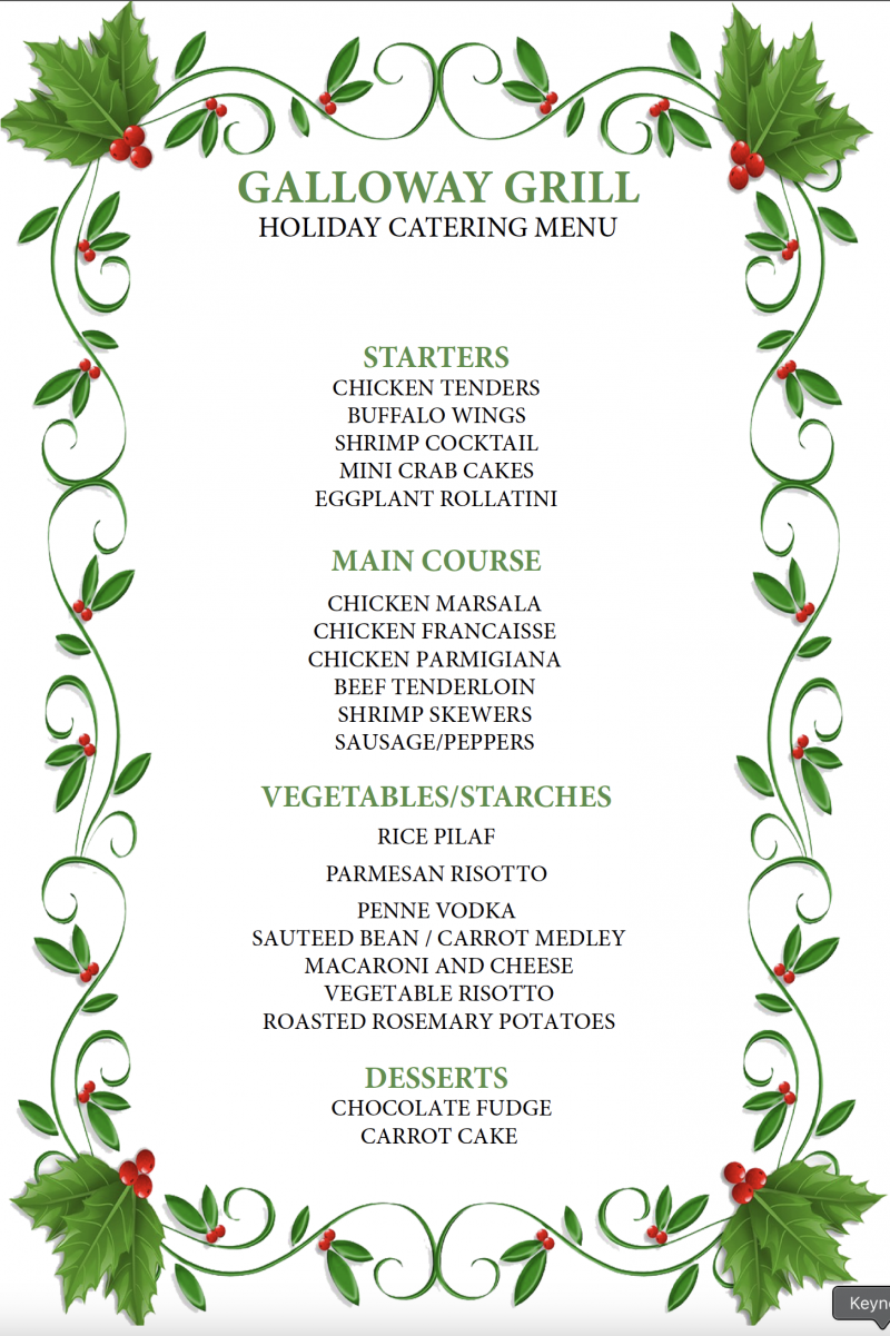 Galloway Grill – Open seven days for breakfast, lunch, dinner in Warwick NY